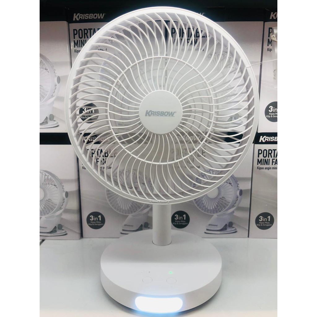 Jual Kipas Angin Krisbow Table Fan 7 Inc | Shopee Indonesia