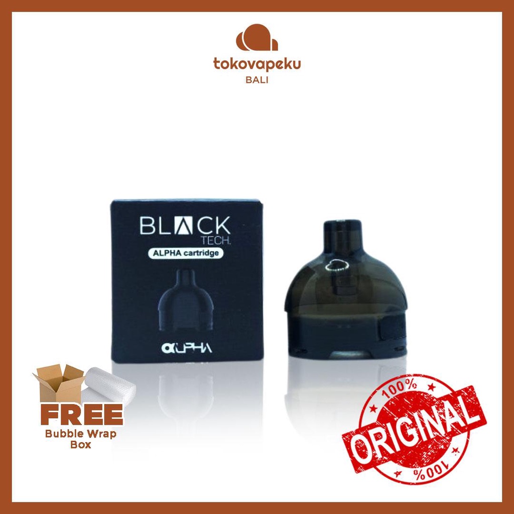 Jual CARTRIDGE ALPHA POD CATRIDGE ALPHA POD 5ML AUTHENTIC by BLACKTECH X JROCKS | Shopee Indonesia