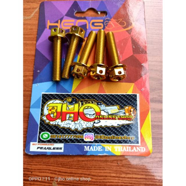 Jual baut probolt shock baut probolt heng probolt shock belakang baut probolt 8x35 | Shopee ...