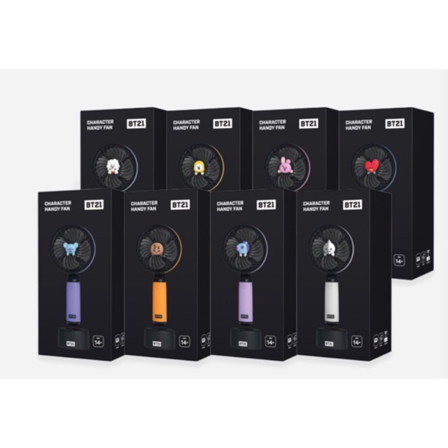 Jual (Ready Stock) BT21 ELECTRIC FAN OFFICIAL MERCHANDISE | Shopee ...
