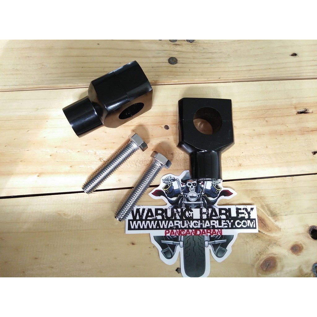 Jual Riser 1" harley davidson sportster,softail, Black | Shopee Indonesia