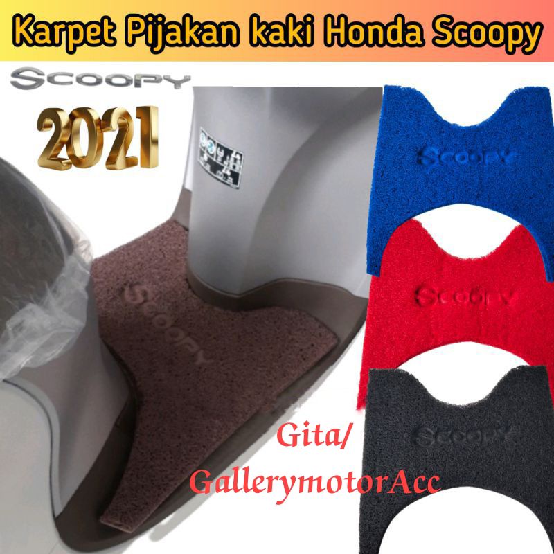 Jual Karpet Pijakan Kaki All New Honda Scoopy 2021 | Shopee Indonesia