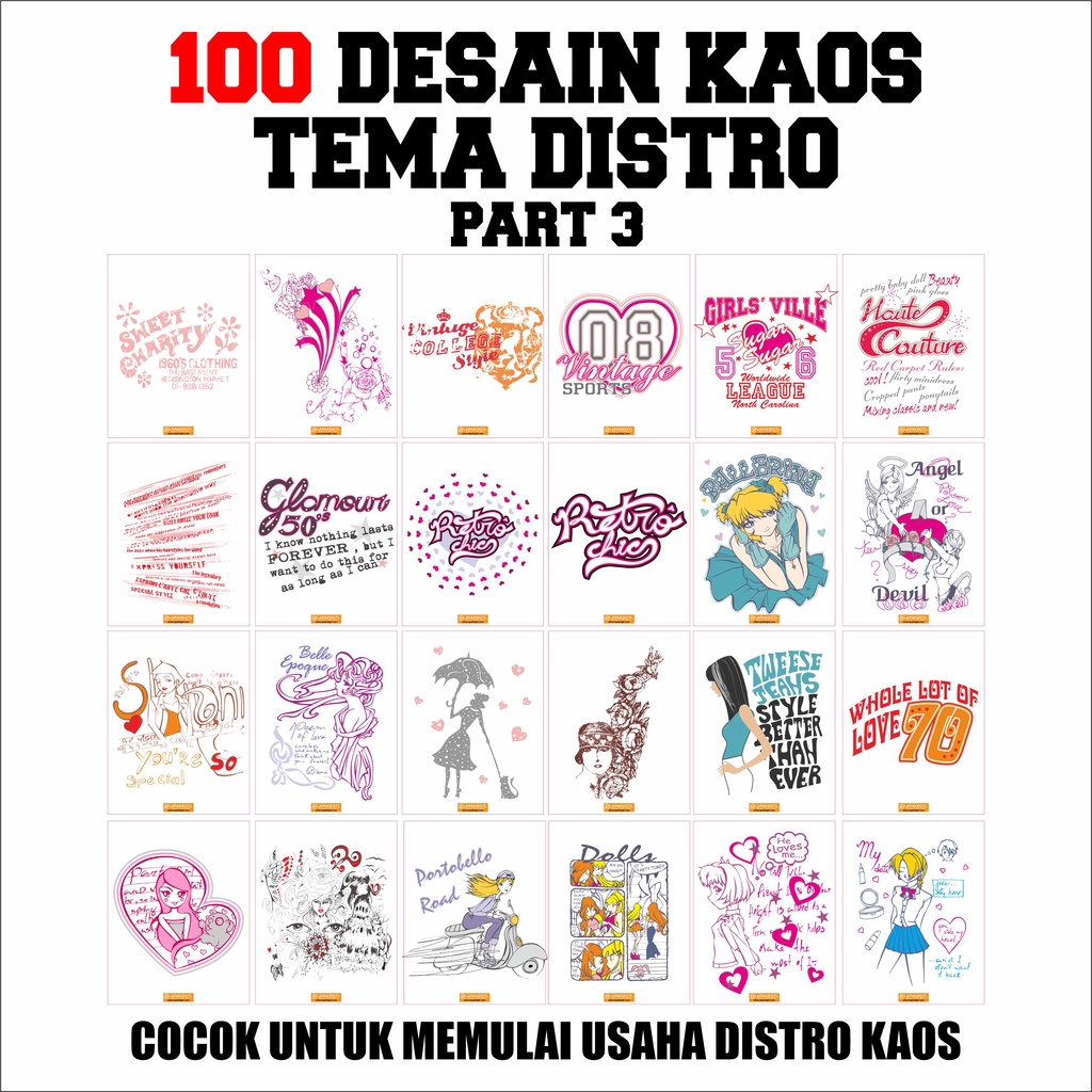 Jual DESAIN KAOS TEMA DISTRO part 3 ( FILE CORELDRAW ) | Shopee Indonesia