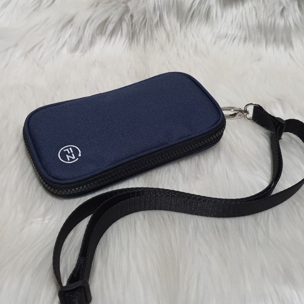 Jual Tas Dompet Hanging Wallet Gantung Leher HP Kartu Koin Uang Paspor ...