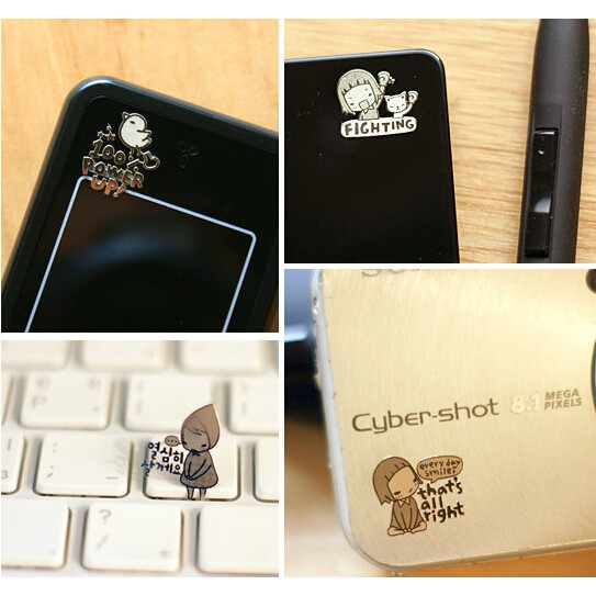 Jual Tempelan Stiker Gold Emas Tempel Anti Radiasi HP Monitor Komputer ...