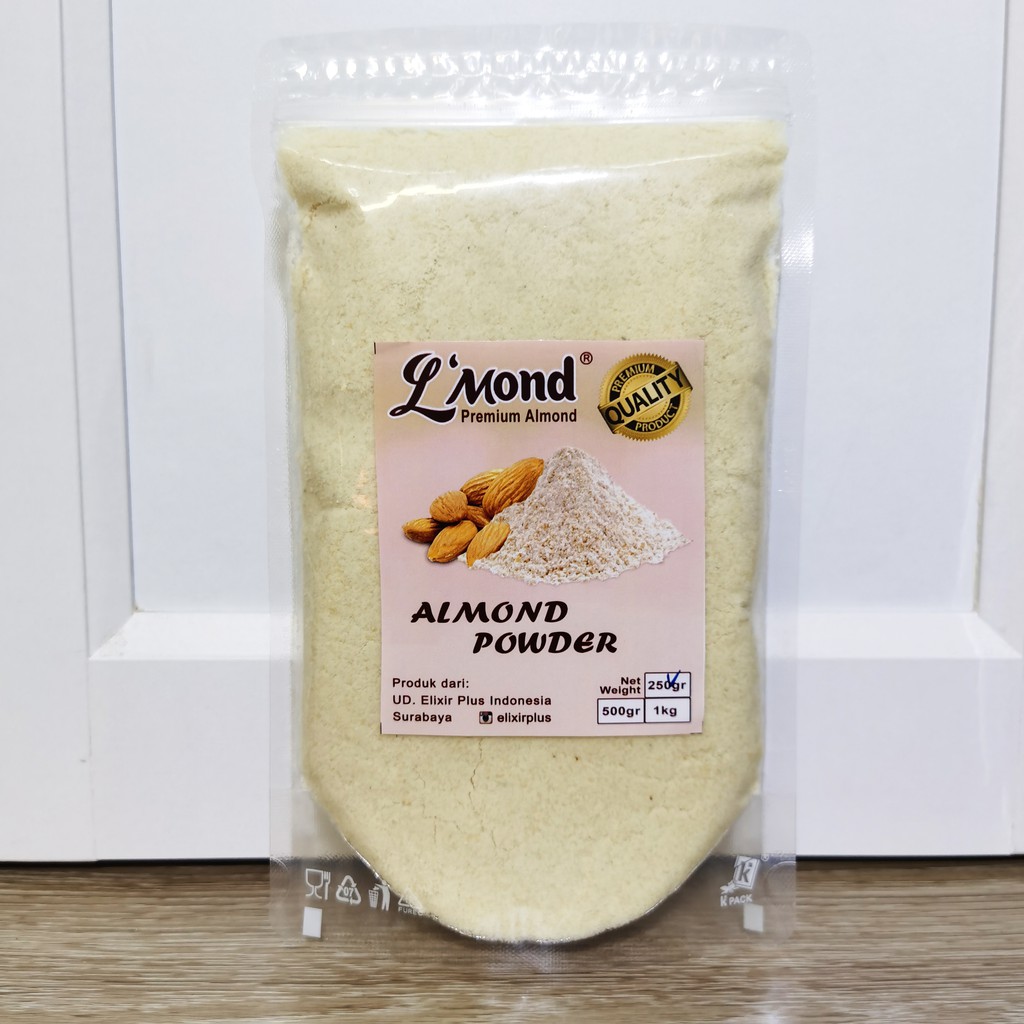 Jual Tepung almond 250gr / almond flour / tepung sehat / keto / keto ...