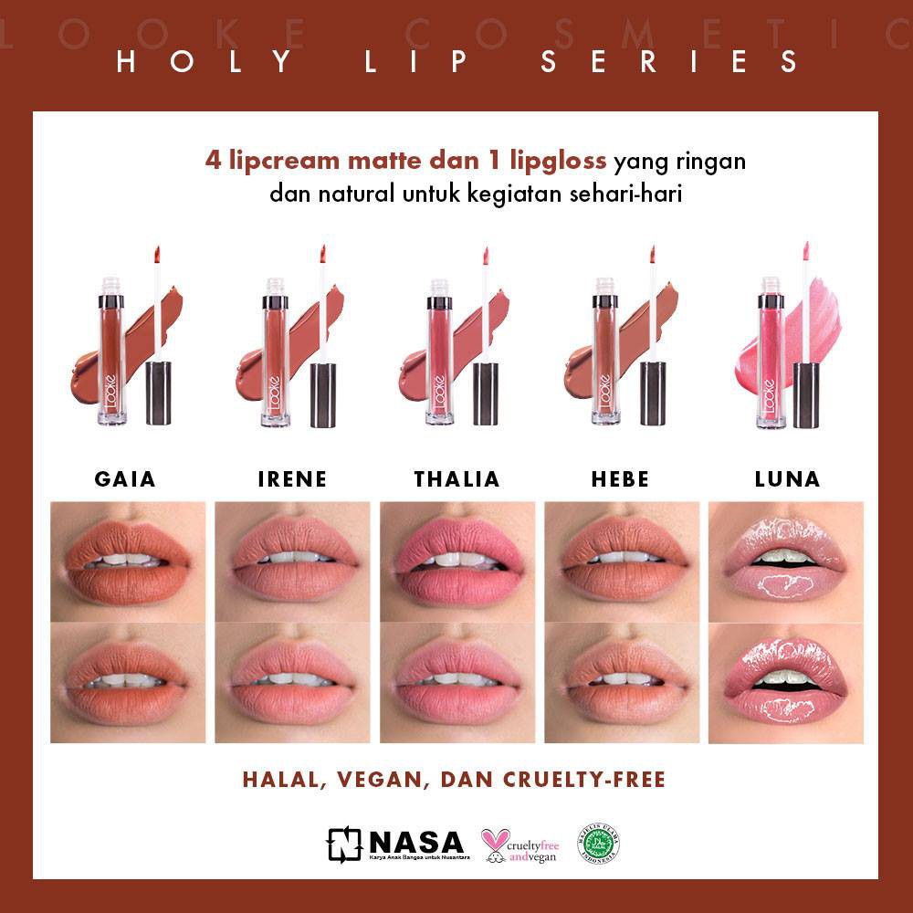 Jual [LOOKE] HOLY LIP SERIES (READY STOCK) | Shopee Indonesia