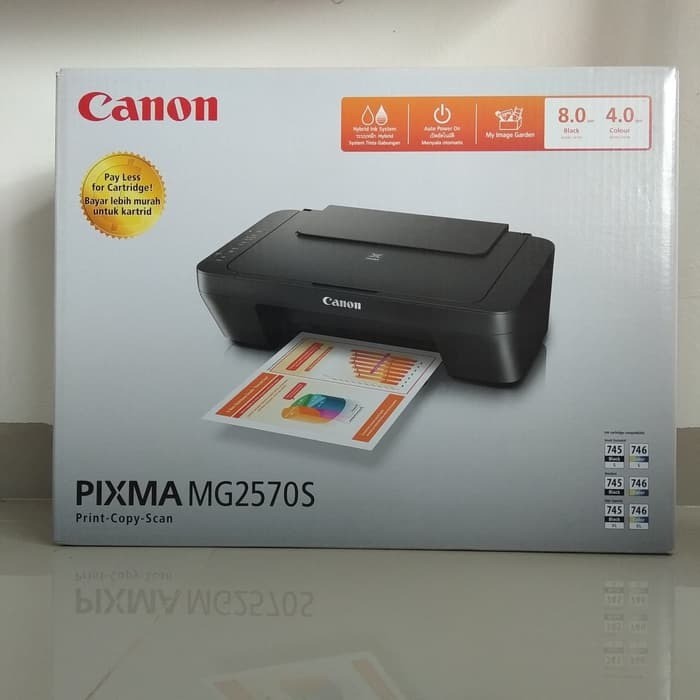 Jual Printer Canon Pixma MG2570S Print Scan Copy RESMI | Shopee Indonesia