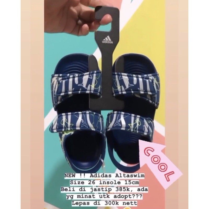 Jual NEW!! Adidas Altaswim Shark | Shopee Indonesia