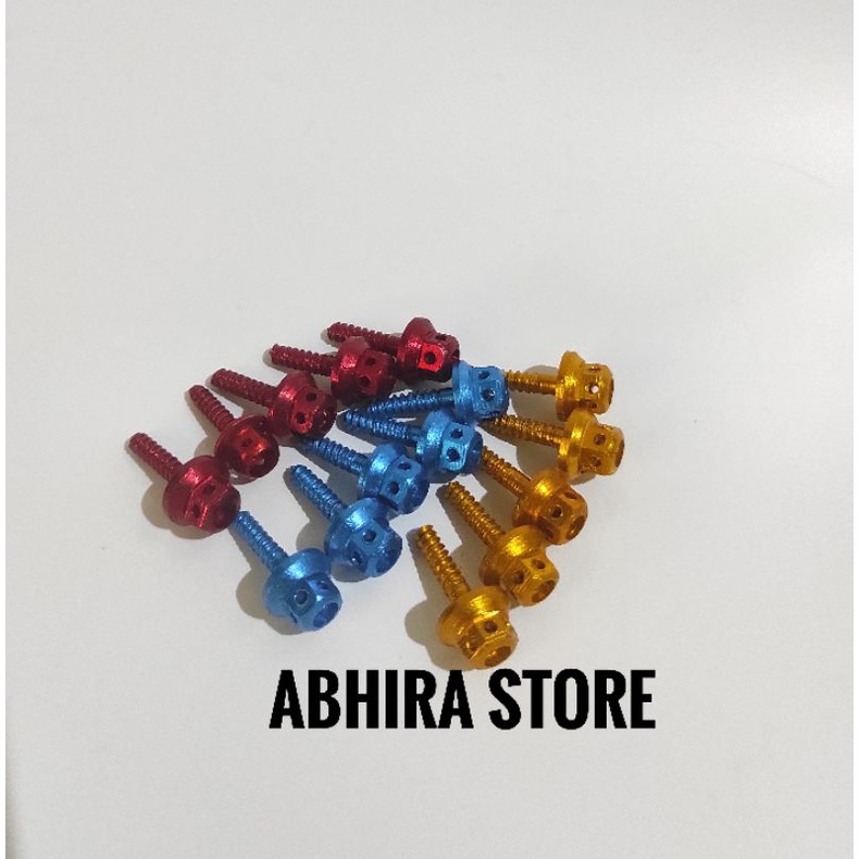 Jual Baut Body Probolt Honda Probolt Baut Cacing Cnc Gold Blue | Shopee ...