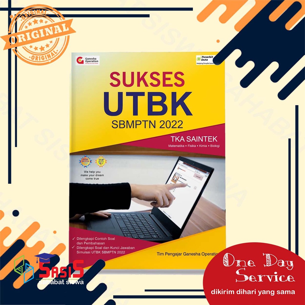 Jual BUKU UTBK 2022 SAINTEK GO TERBARU : Sukses UTBK Saintek - BUKU SBMPTN SAINTEK 2022 GANESHA ...