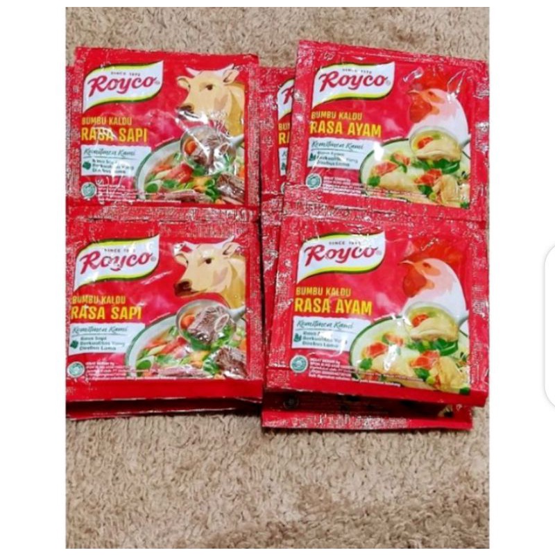 Jual ROYCO AYAM DAN SAPI 3 RENCENG-TERMURAH Harga Promo | Shopee Indonesia