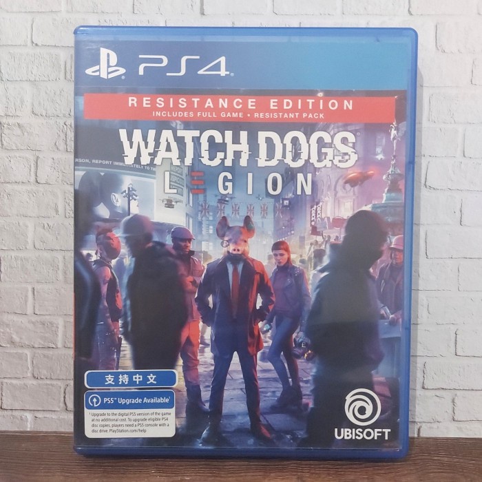 Jual (READY) PS4 Watch Dogs Legion Resistance Edition (R3 Region 3 Asia ...