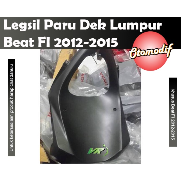 Jual Legsil Paru Dek Lumpur Spoiler Cover Lower Beat Fi 2012-2015 ...