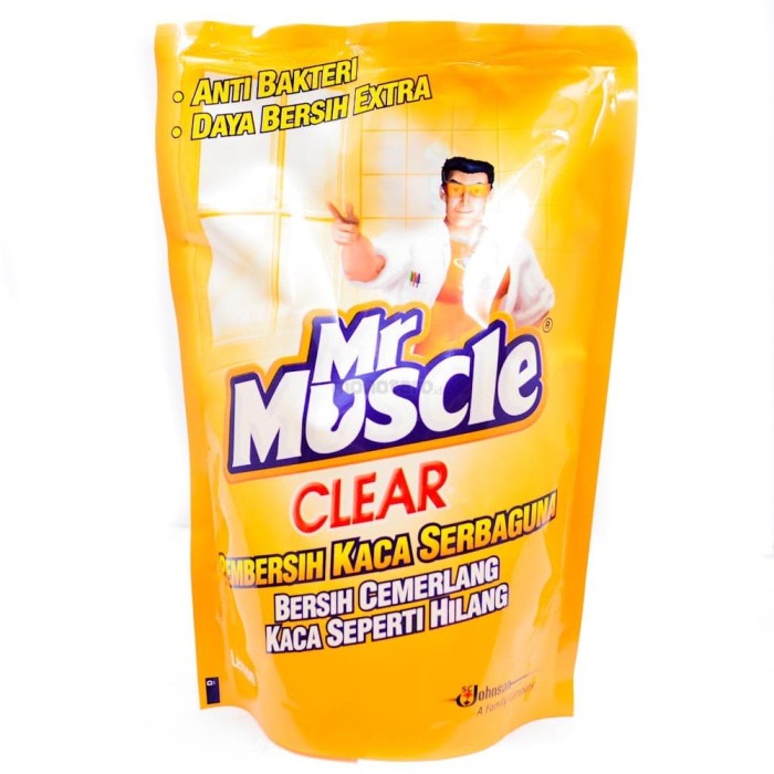 Jual MR. MUSCLE CLEAR LIQUID LEMON REFIL 440ML | Shopee Indonesia