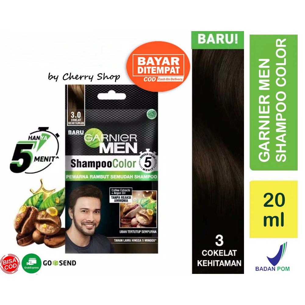 Jual [CAT RAMBUT PRIA] [ORI] [BPOM] Garnier Cat Rambut Pria | Garnier ...
