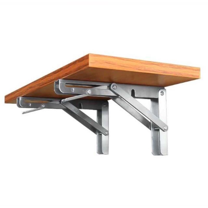 Jual BRACKET ENGSEL SIKU LIPAT DINDING MEJA STAINLESS STEEL SUS 304 RAK ...