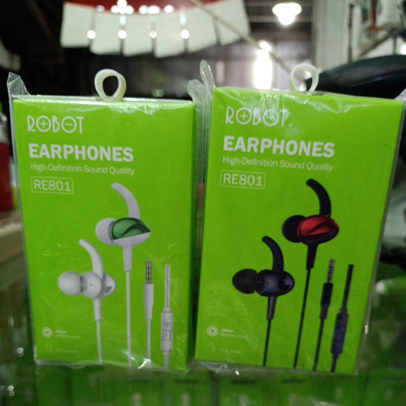 Jual Robot Earphones RE801 | Shopee Indonesia