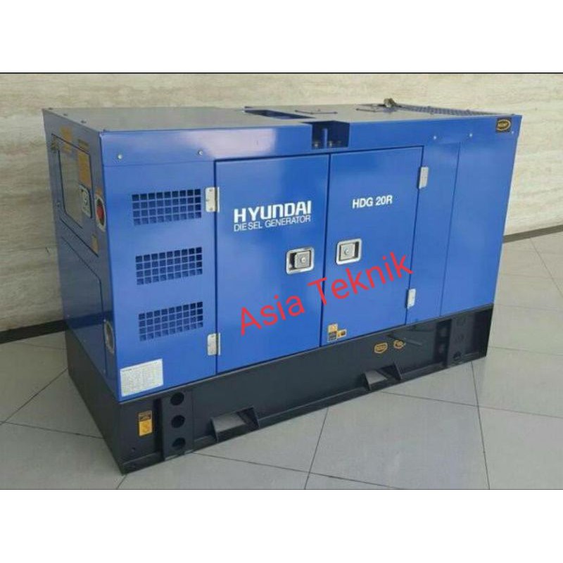 Jual genset silent 20 kva Hyundai | Shopee Indonesia