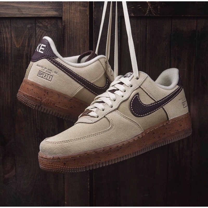 Jual NIKE AIR FORCE 1 LOW COFFEE | Shopee Indonesia