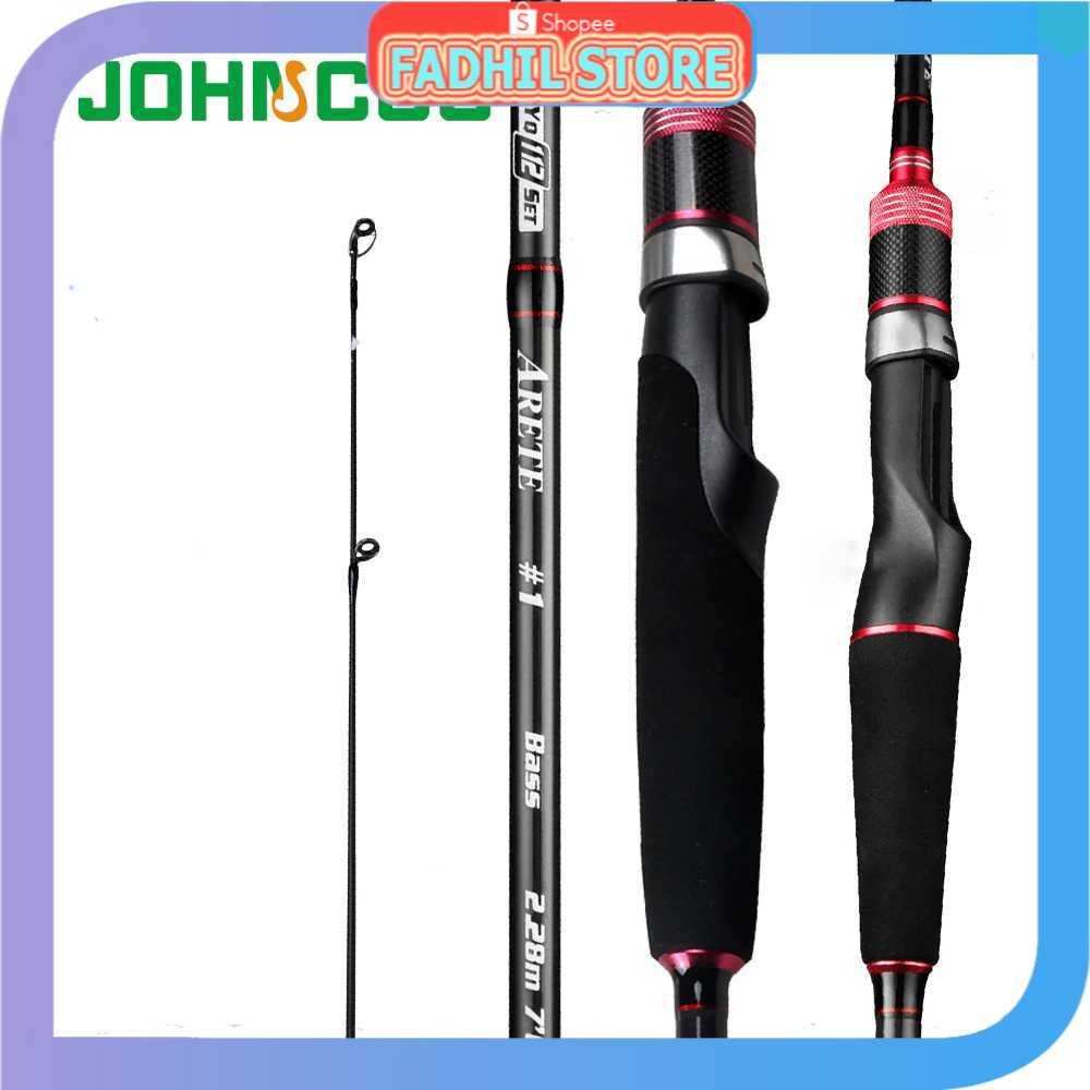 Jual JOHNCOO Joran Pancing Fishing Rod Carbon Fiber - JC230 | Shopee Indonesia