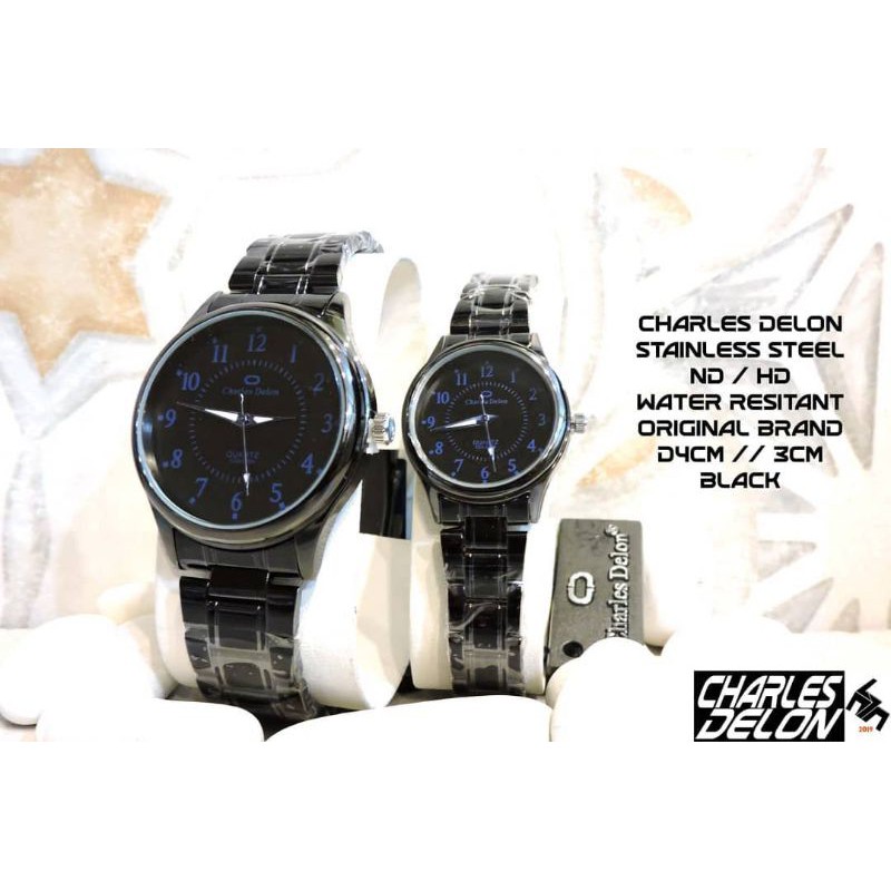 Jual jam couple charles delon | Shopee Indonesia