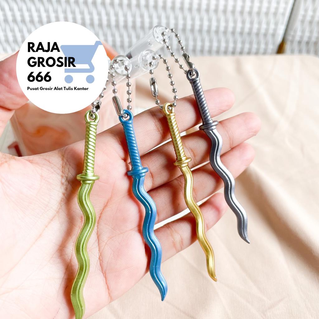 Jual pulpen gantungan pedang keris demon slayer kimetsu no yaiba lucu ...