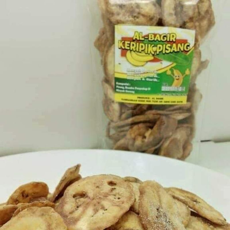 Jual keripik pisang al bagir (100 gram ) | Shopee Indonesia