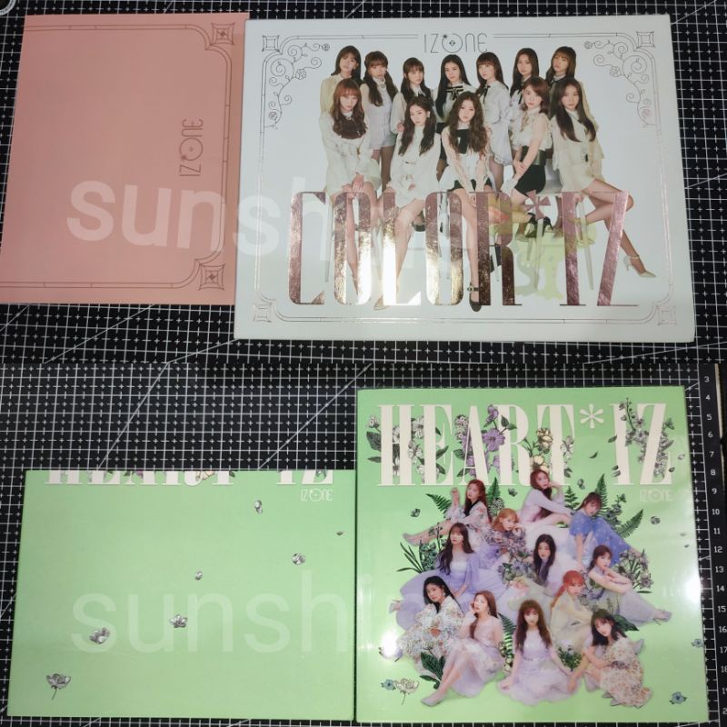 Jual IZ*ONE IZONE COLORIZ HEARTIZ (ALBUM ONLY UNSEALED) | Shopee Indonesia