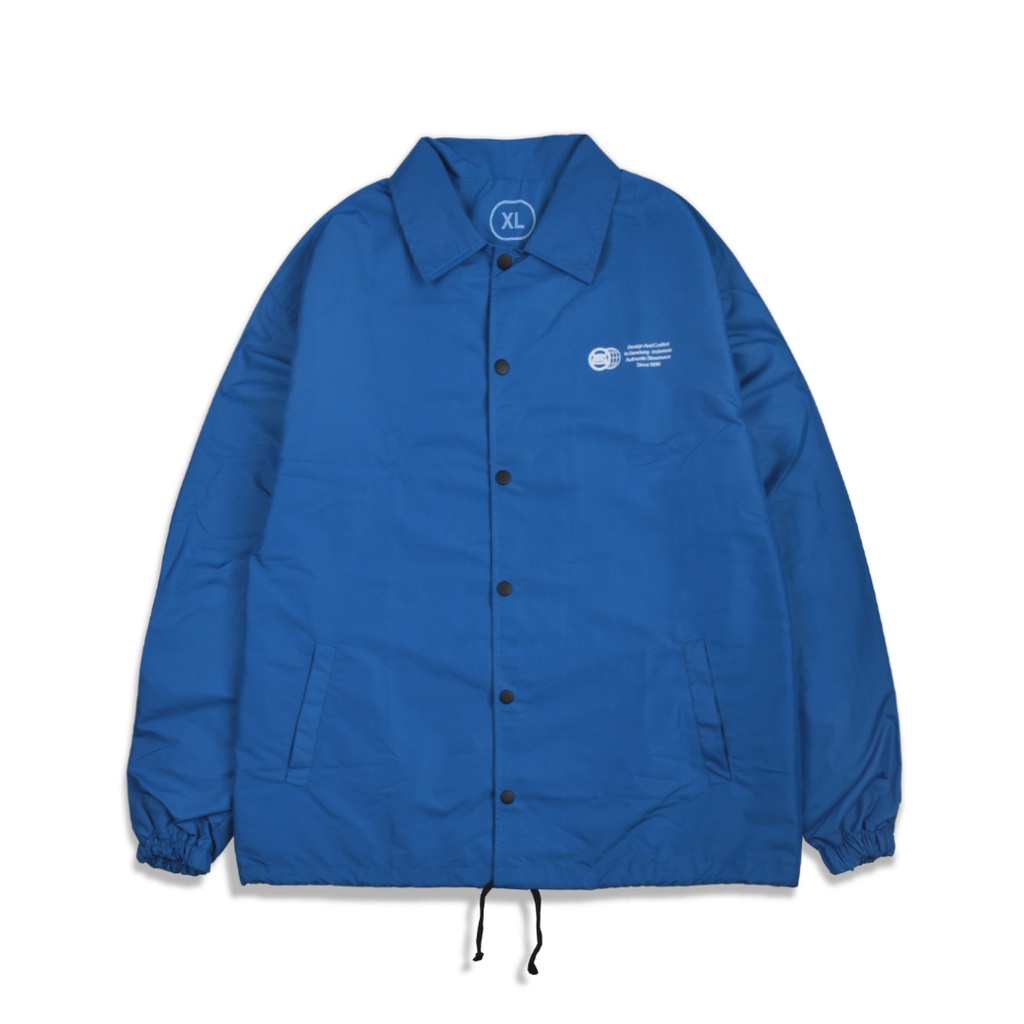 Jual Proshop | Triangle Coach Jacket | Jacket Pria Jaket Distro | Biru ...