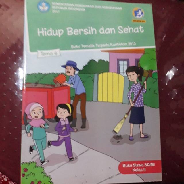 Jual Buku Tematik Sd Mi Kelas 2 Tema 4 Hidup Bersih Dan Sehat Revisi