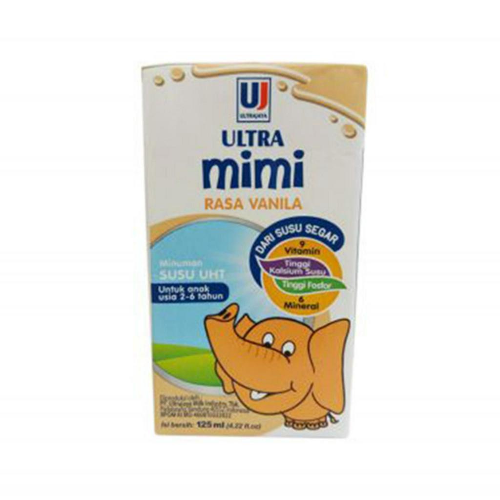 Jual Ultra Milk Mimi Vanilla 125 Ml | Shopee Indonesia