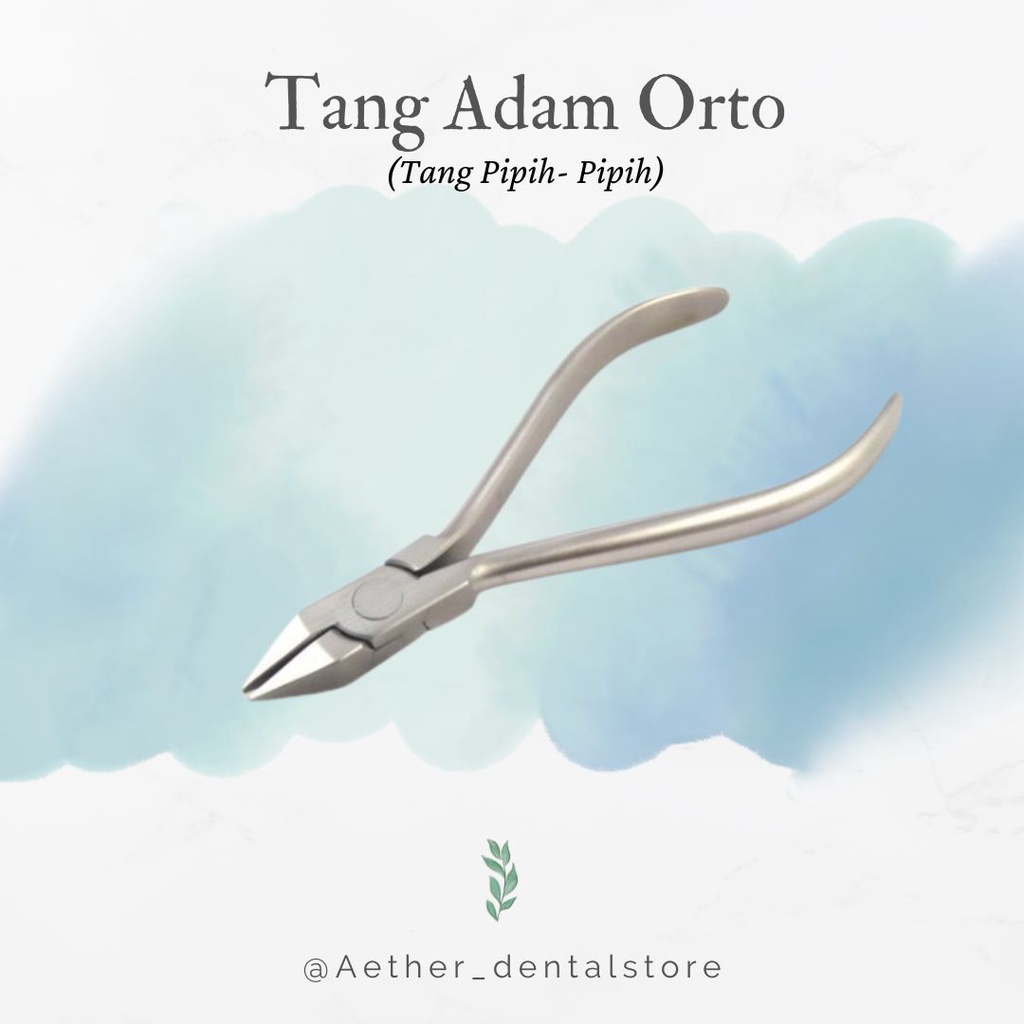 Jual Tang Adam / Tang ortho / tang klamer pipih / tang adam ortho ...