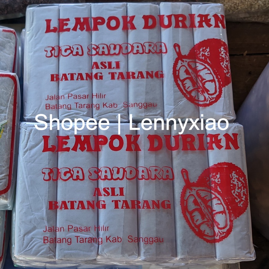 Jual Dodol Lempok Durian Asli Batang Tarang 3 Tiga Saudara Sanggau 1 Kg ...