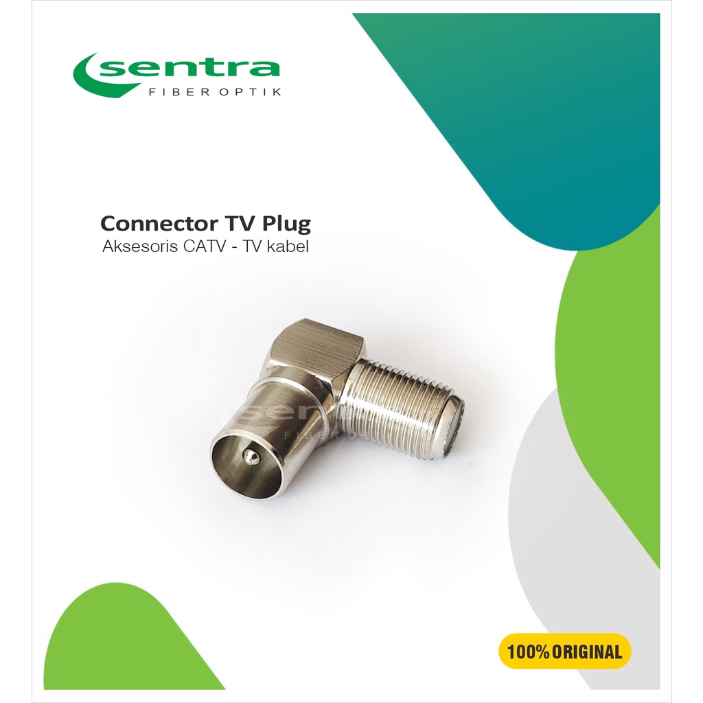 Jual Konektor TV Plug Male to Female TV (harga per 5 pcs ) | Shopee ...