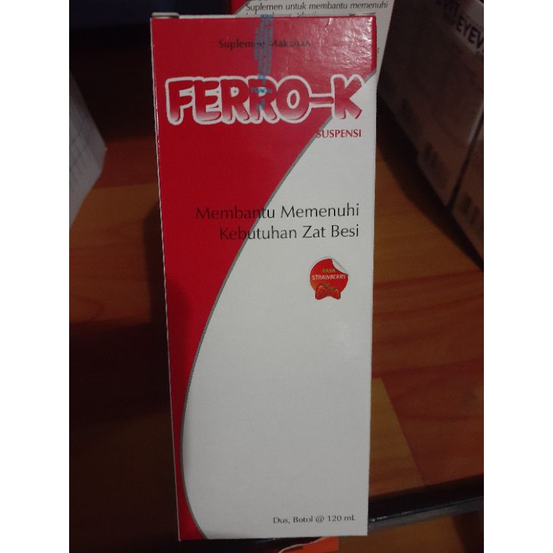 Jual Ferro-K syr 120 ml | Shopee Indonesia