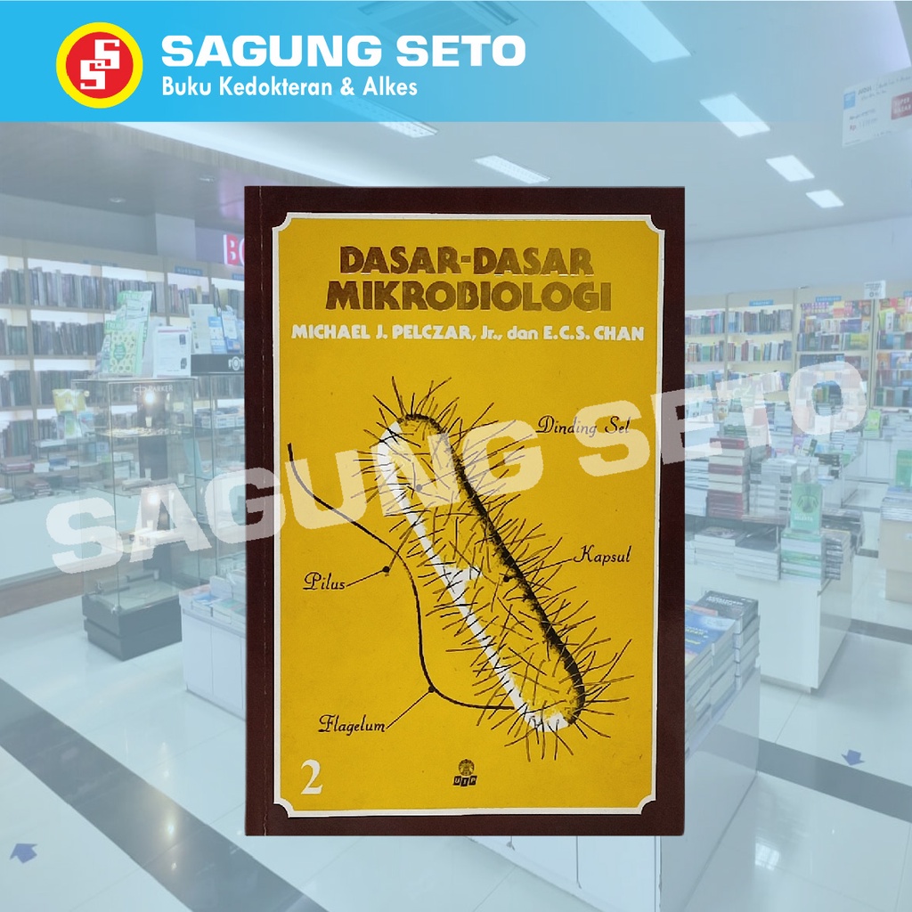 Jual BUKU DASAR-DASAR MIKROBIOLOGI JILID 2 - MICHAEL J. PELCZAR | Shopee Indonesia