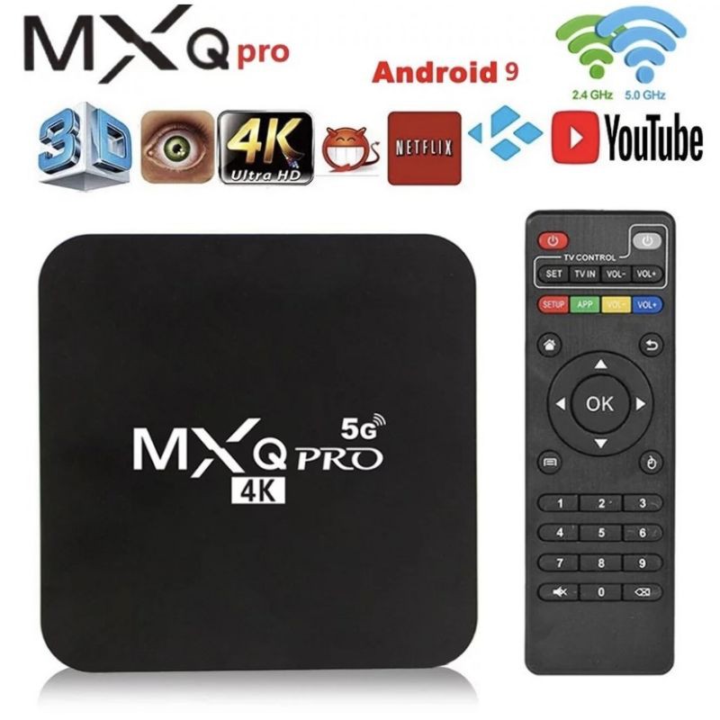 Jual Android TV BOX MXQ PRO 4K 5G - Smart TV Box Media Player - TV BOX ...