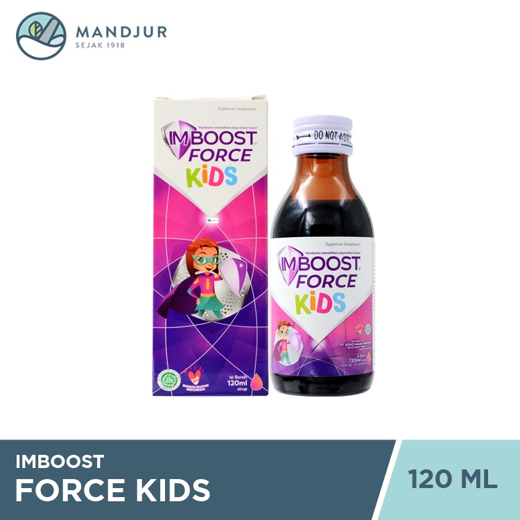 Jual Imboost Force Kids Syrup 120 mL - Suplemen Penambah Imun Tubuh ...