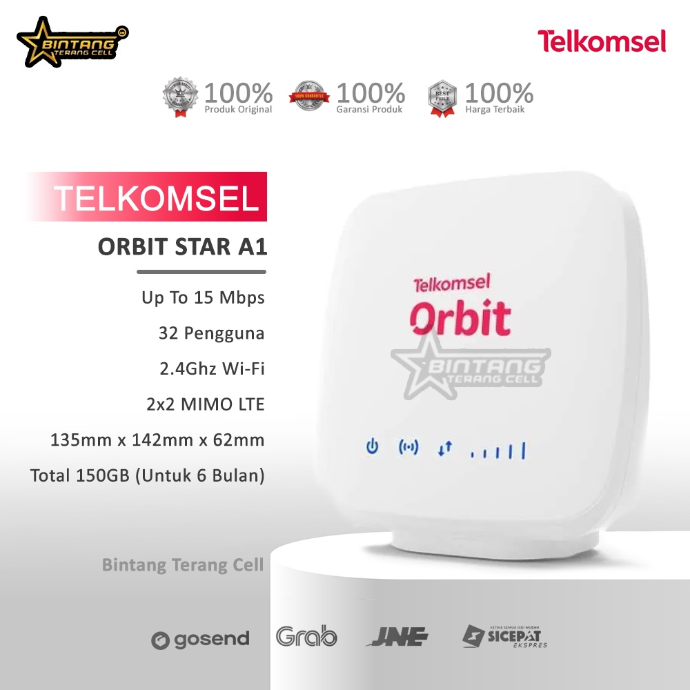 Jual ROUTER MODEM TELKOMSEL ORBIT A1 - MODEM WIFI ORBIT A1 | Shopee ...