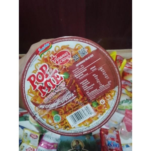 Jual Pop Mie instan cup Rasa mie goreng spesial 80g | Shopee Indonesia