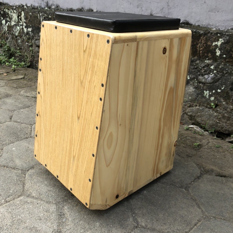 Jual Cajon Solid Jati Belanda Kajon Trapesium | Shopee Indonesia