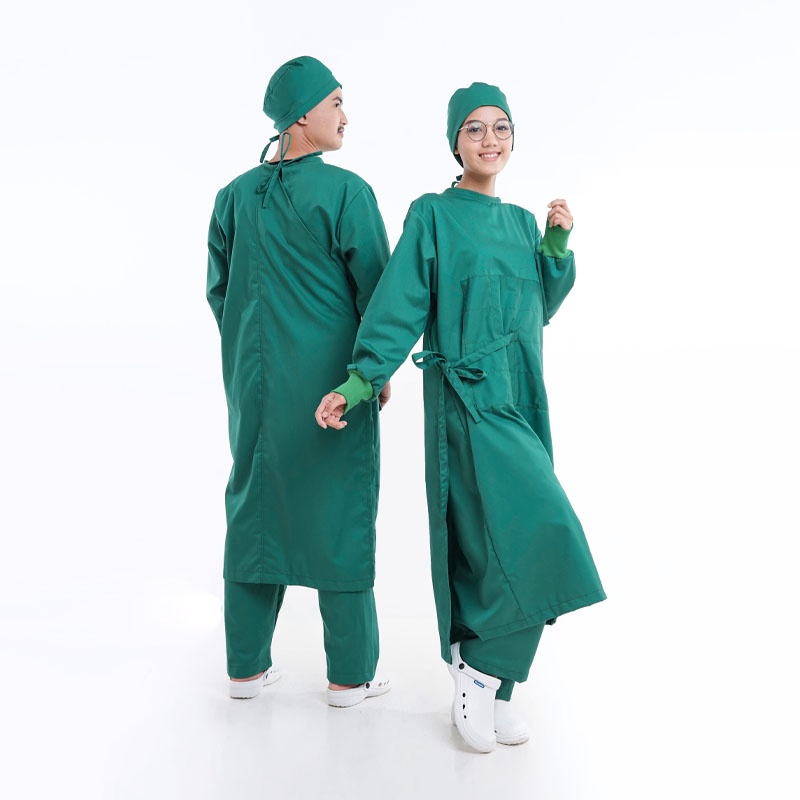 Jual LINCURT - Jas Operasi Surgical Gown Anti Darah Soil Release ...