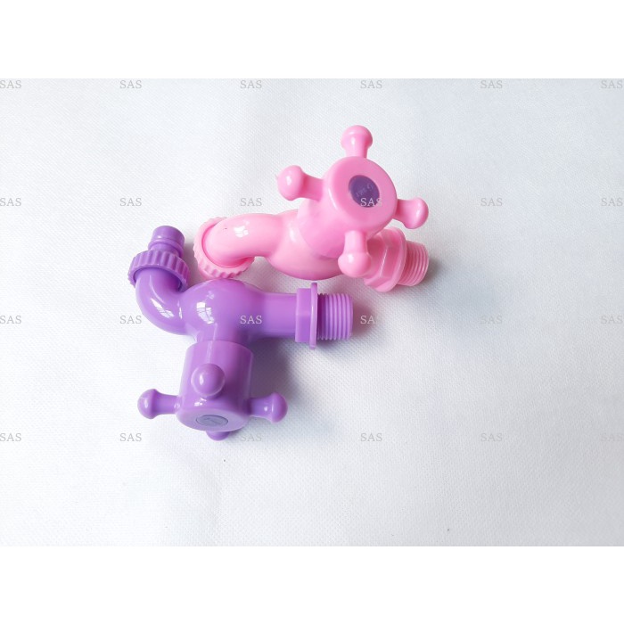 Jual SAS Kran Pvc 1/2" inch Baling ( + ) Taman Corong Kran Air Kran ...