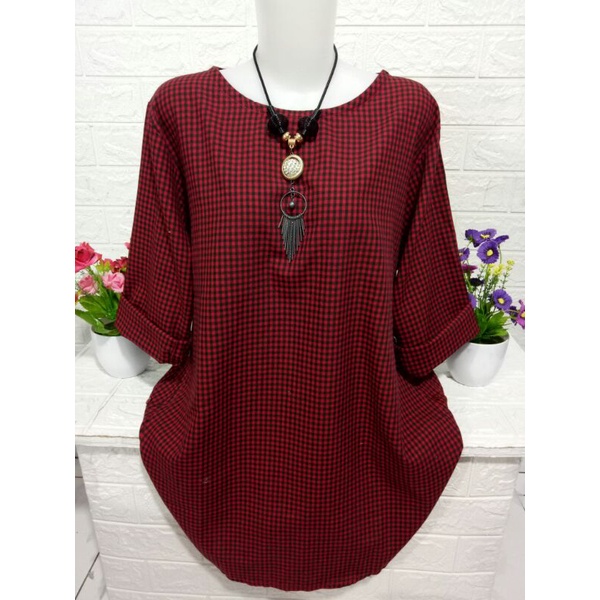 Jual pakaian wanita baju atasan blus A311 | Shopee Indonesia