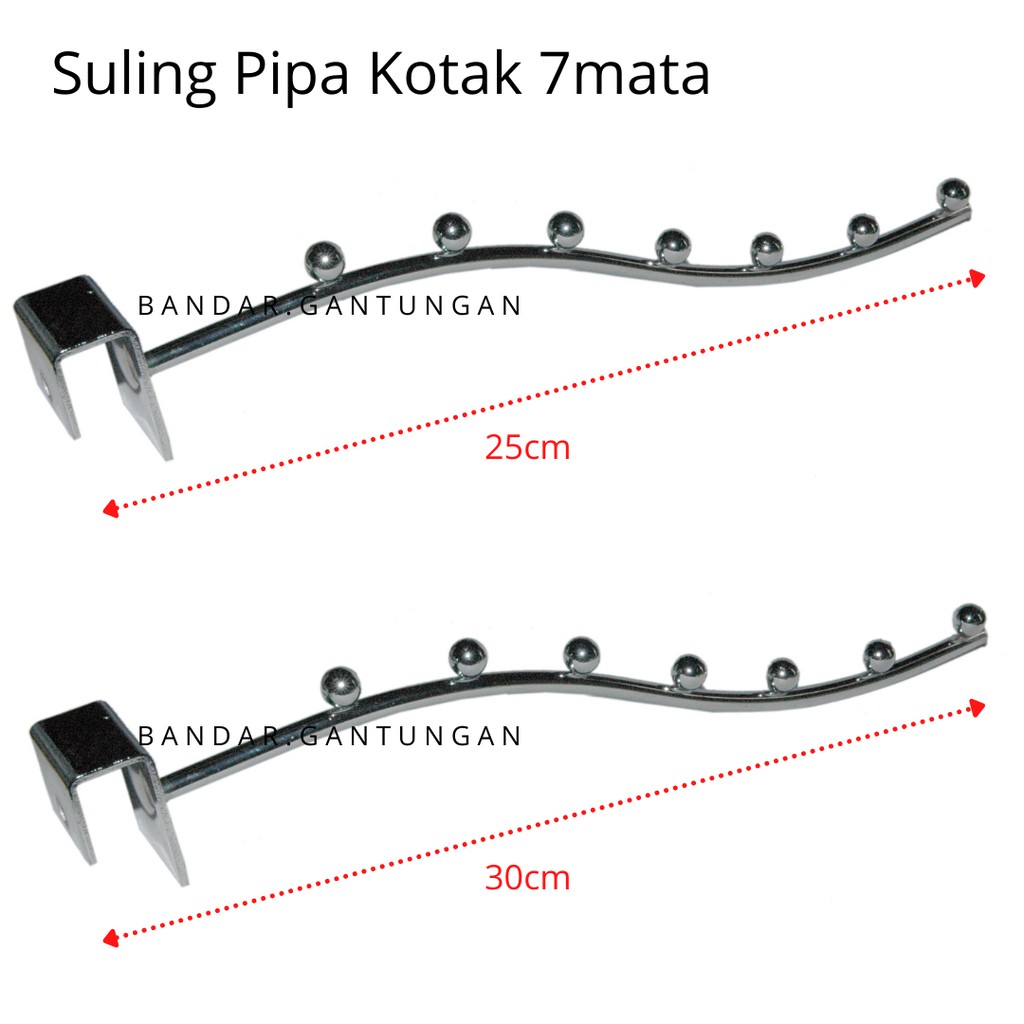 Jual Suling Pipa Kotak Belalai Suling Gantungan Sandal Cantolan Pipa ...