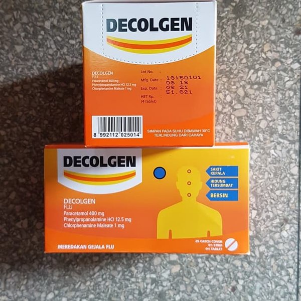 Jual Decolgen Tablet per BOX isi 25 Strip @4 Tablet | Shopee Indonesia