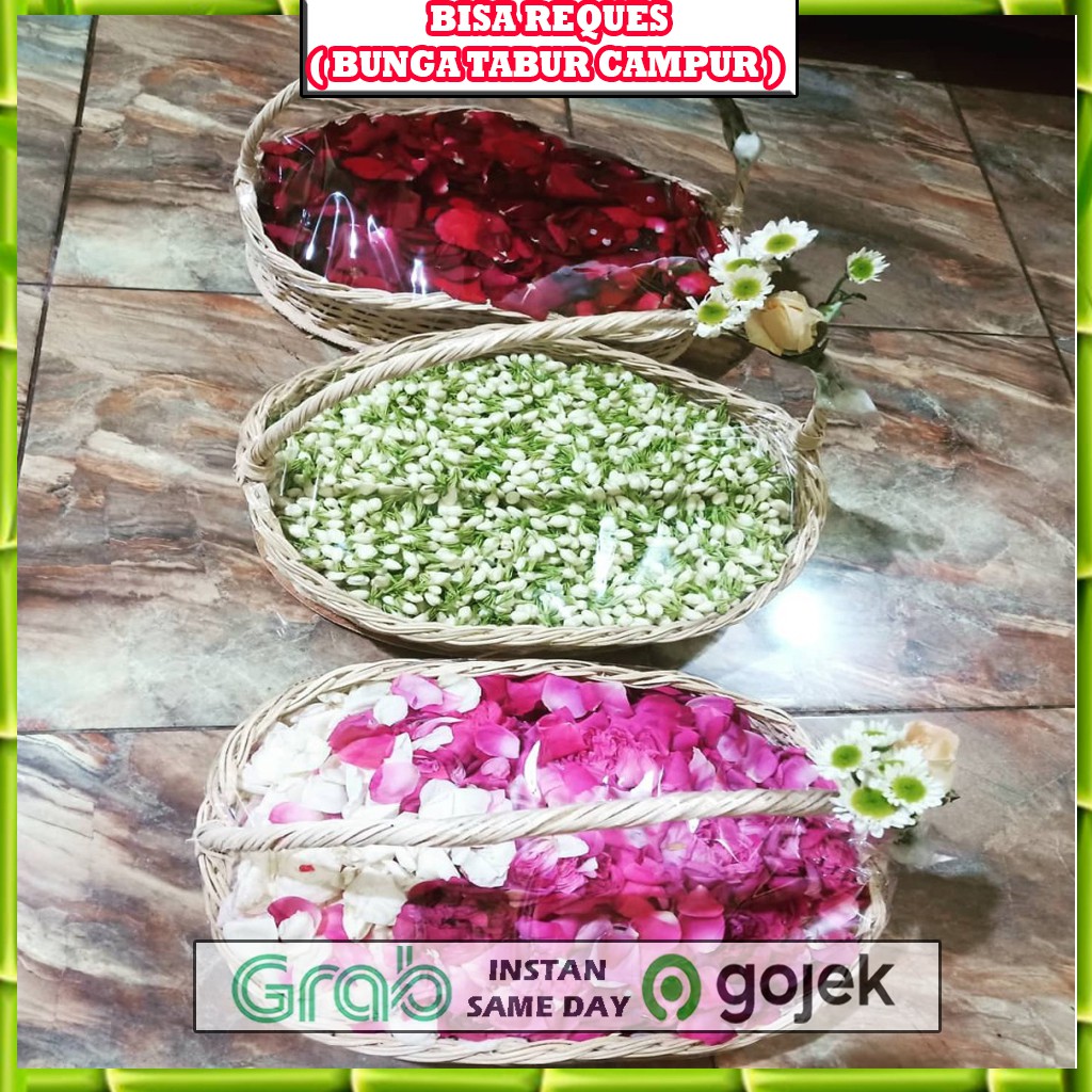 Jual Bunga tabur makam / bunga tabur keranjang | Shopee Indonesia