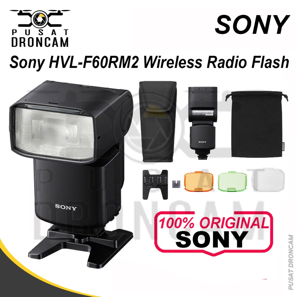 Jual Sony HVL-F60RM2 Wireless Radio Flash Lampu Studio Original Mark II | Shopee Indonesia