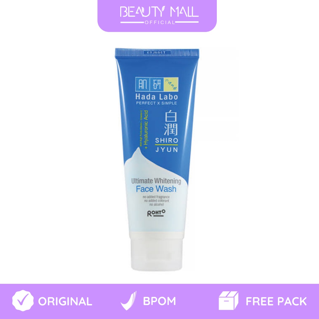 Jual HADA LABO SHIROJYUN Face Wash [BIRU] | Shopee Indonesia
